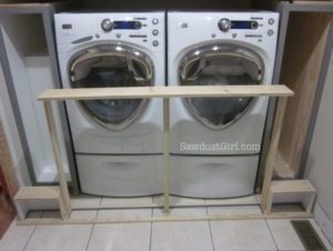 DIY Pull-Out Sweater Drying Rack – Space Saving Laundry Room Storage