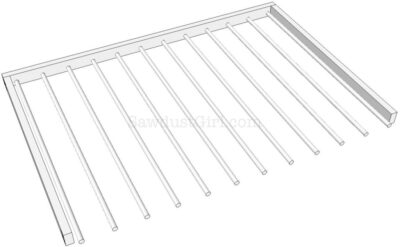 DIY Pull-Out Sweater Drying Rack – Space Saving Laundry Room Storage