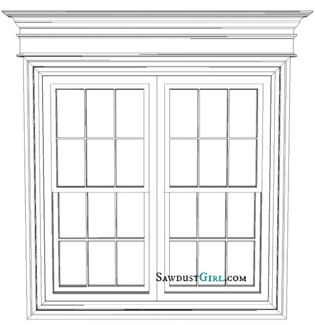 How To Bulk Up Your Window Casing In 5 Easy Steps | Sawdust Girl