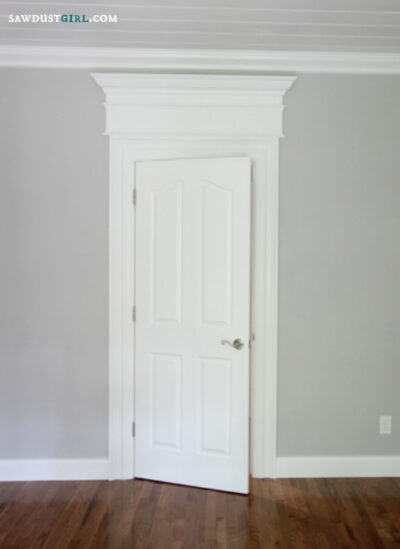 Adding A Decorative Header Over Doors And Windows
