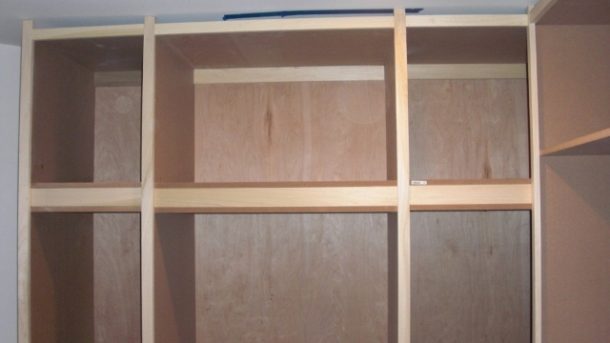 Building Closet Cabinets
