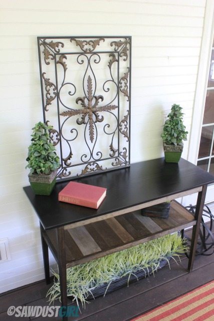 DIY Console Table - Sawdust Girl®