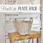 DIY Office with T- shaped Countertop and Built-in Cabinets - Sawdust Girl®