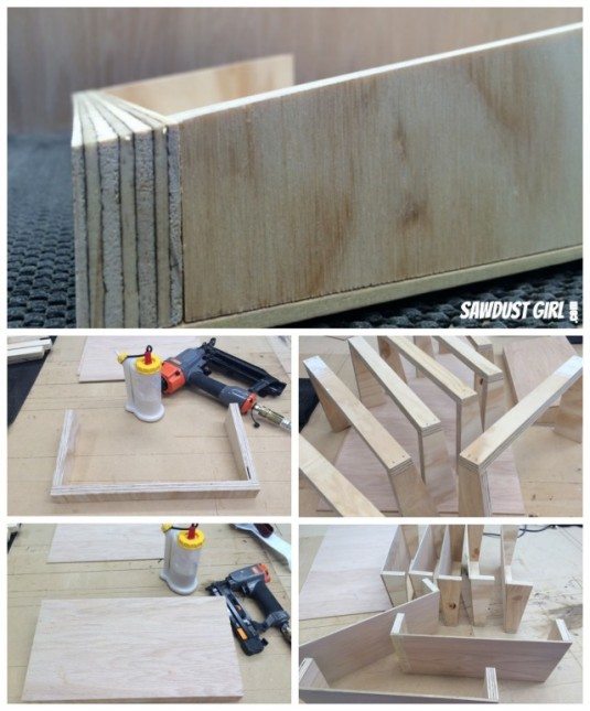 DIY Hanging Organizer - Files Or Magazines | Sawdust Girl