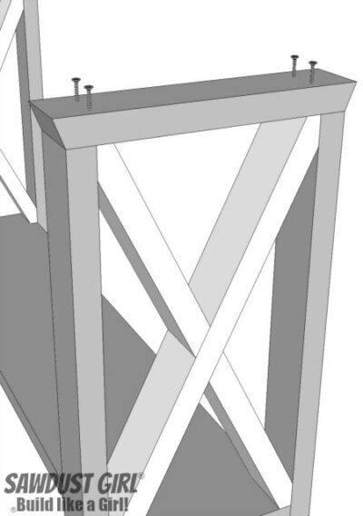 BoX Leg Console Table - Build Plans | Sawdust Girl