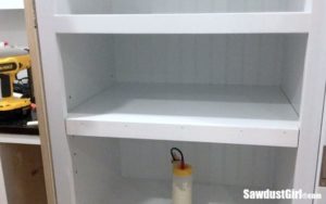 How To Attach A Face Frame To Cabinets With Adjustable Shelves