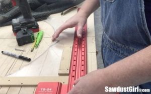 Creating A Drawer Pull Template | Sawdust Girl