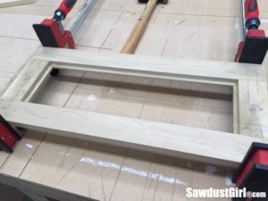 Building Drawer Fronts For Cabinets And Furniture | Sawdust Girl
