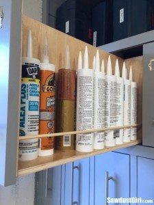 Pull-Out Vertical Workshop Storage