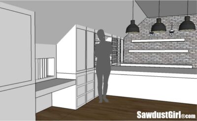Craft Room Studio Design Plan | Sawdust Girl