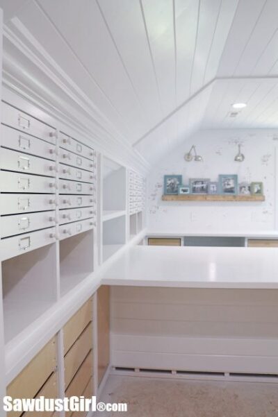 Map Drawers - Craft Room Storage | Sawdust Girl
