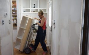 Kitchen Entry Makeover - Day 1 - Demolition | Sawdust Girl