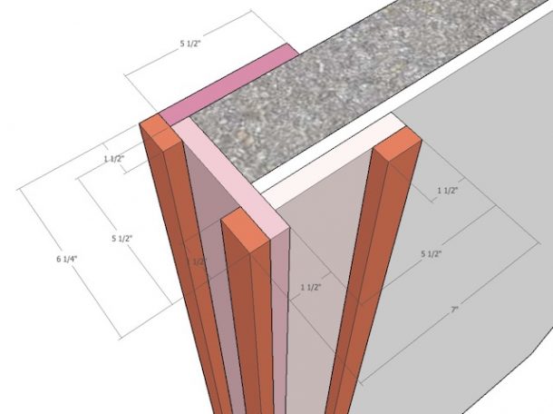 Decorative Column And Crown Molding | Sawdust Girl