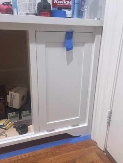 Building a Tilt-out Storage Cabinet - Day 9 - Sawdust Girl®