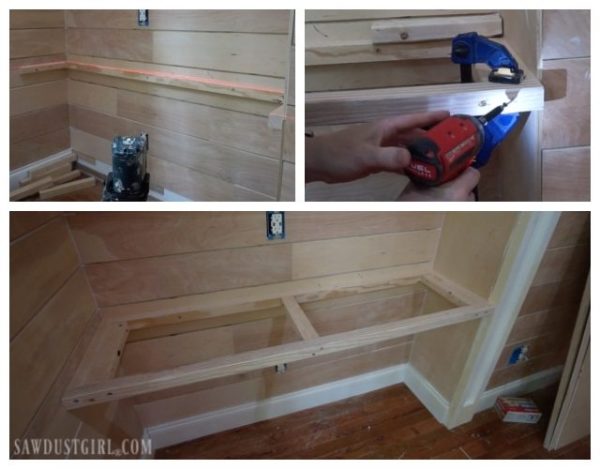 How To Build A Curved Floating Desk | Sawdust Girl