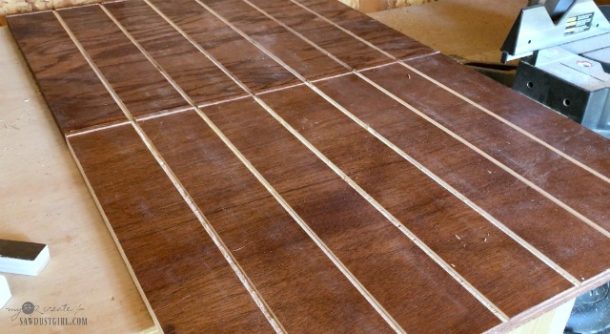 How To Cut A Dado On A Table Saw | Sawdust Girl