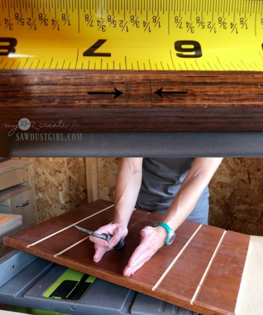 How To Cut A Dado On A Table Saw | Sawdust Girl