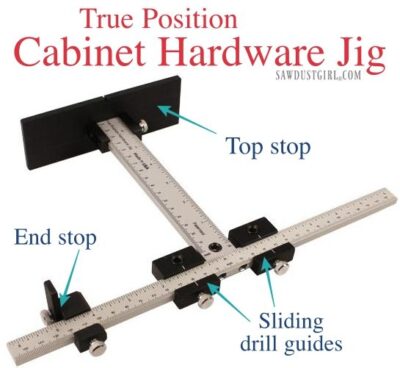 Cabinet Hardware Installation Jig