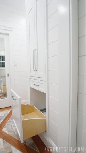 How To Build A Curved Pull-Out Hamper Drawer – Stylish & Functional
