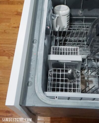 Dishwasher Drawers With Custom Panels | Sawdust Girl