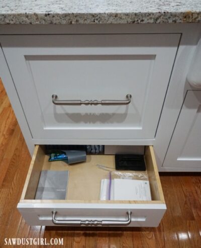 Dishwasher Drawers With Custom Panels | Sawdust Girl