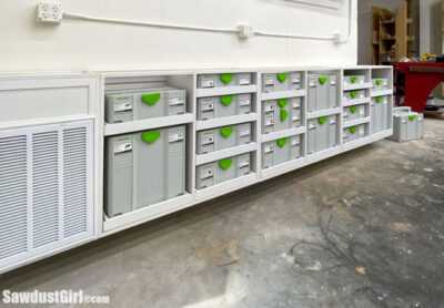 Festool Systainer Storage Cabinets | Sawdust Girl