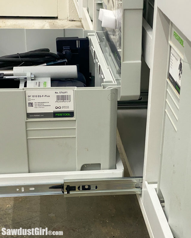 Festool Systainer Storage Cabinets | Sawdust Girl